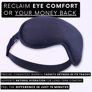 DryRelief™ Heated Eye Mask + Massage – Warm Compress—SHIPPED FREE – EYEMOS